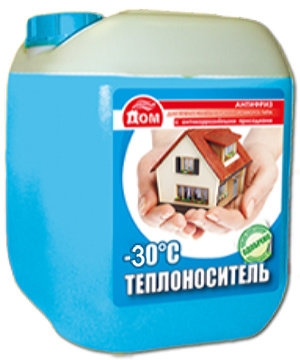 Теплоноситель Комфортный Дом -30 Эко ТОП 20кг | Антифриз для системы ...